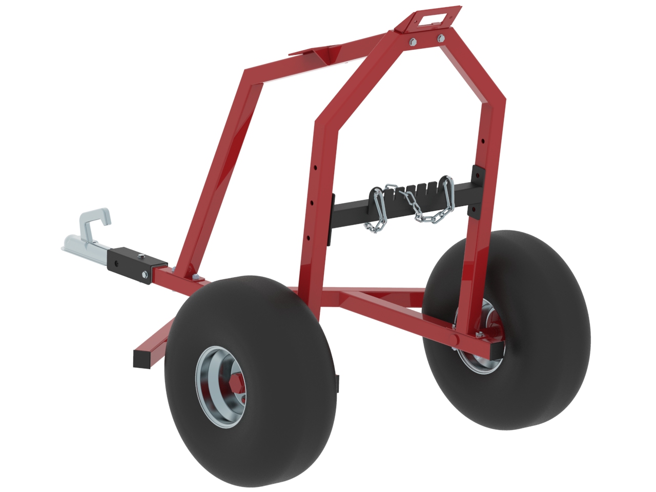 Log hauler US Stock: incl hand winch | Iron Baltic