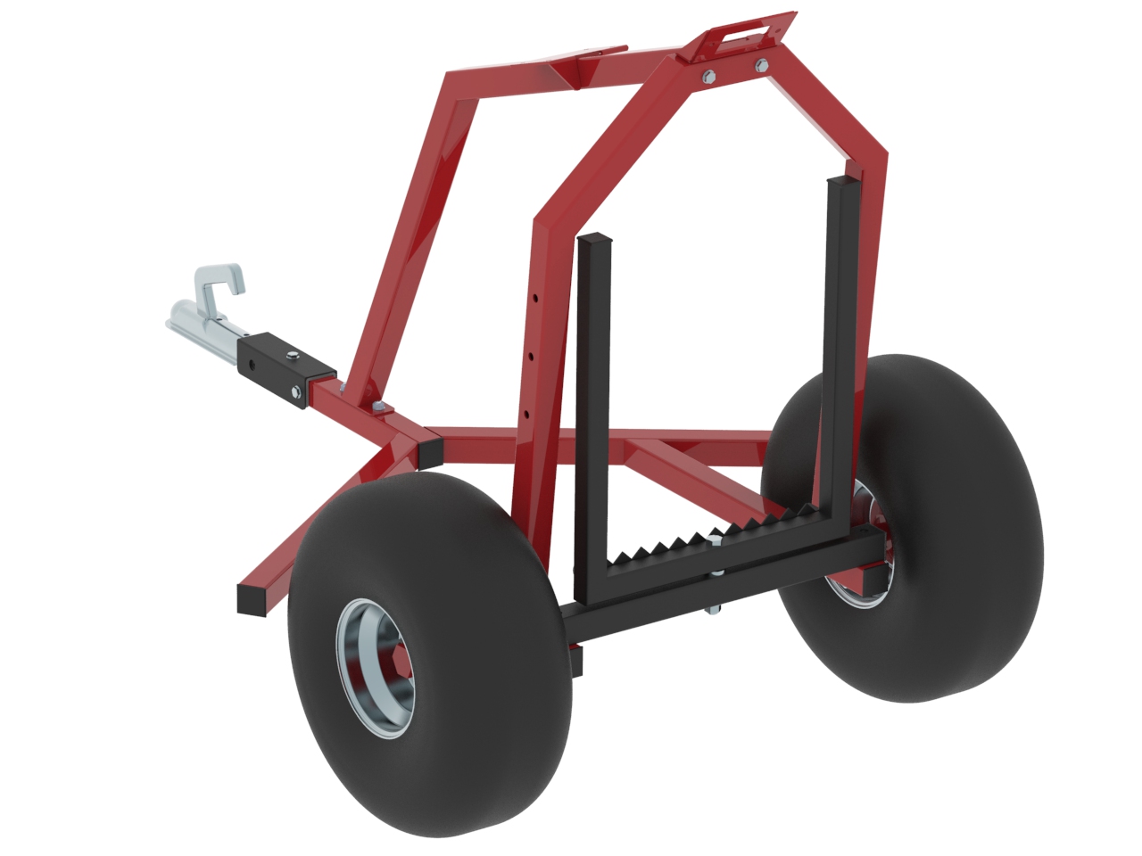 Log hauler US Stock: incl hand winch | Iron Baltic