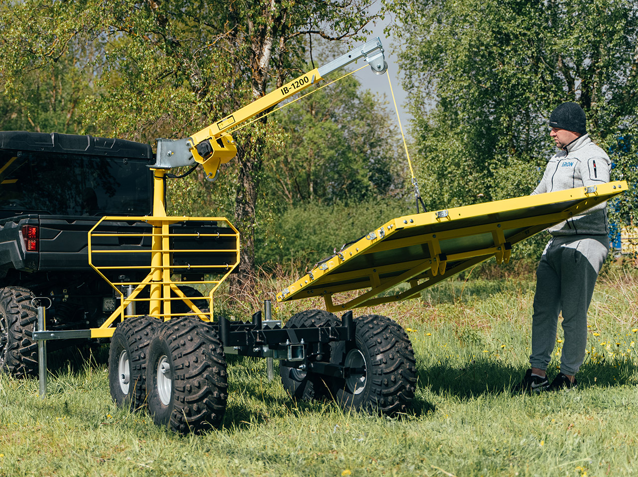 Flatbed: IB-1200 / PRO-1200 | Iron Baltic