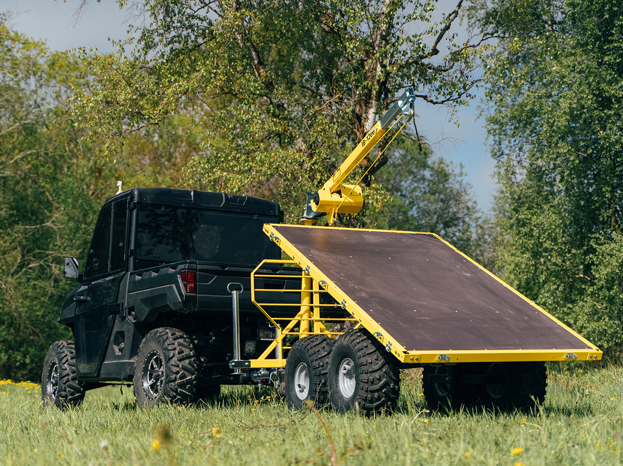 Flatbed: IB-1200 / PRO-1200 | Iron Baltic