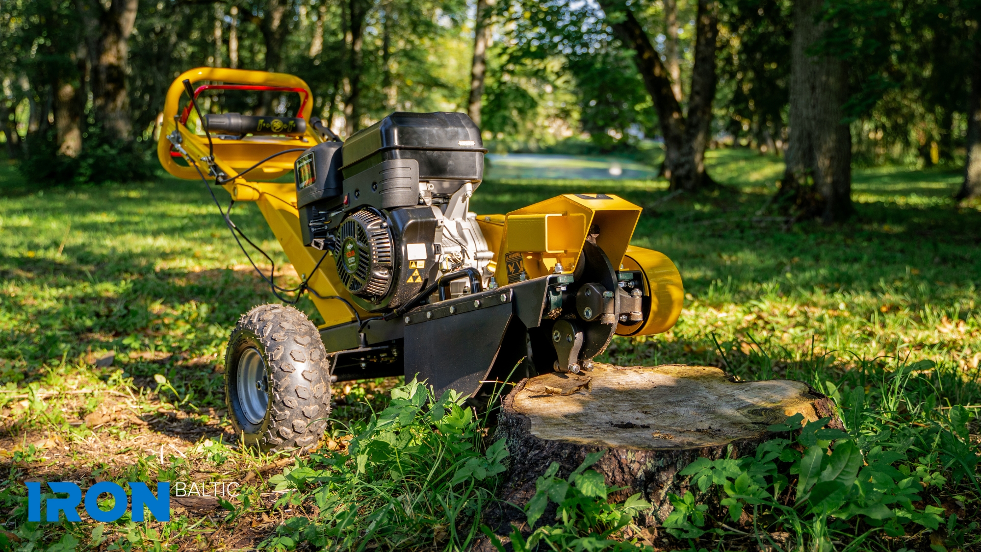 Stump Grinder SG-8 | Iron Baltic